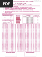 WAEC Objective Answer Sheet PDF | PDF