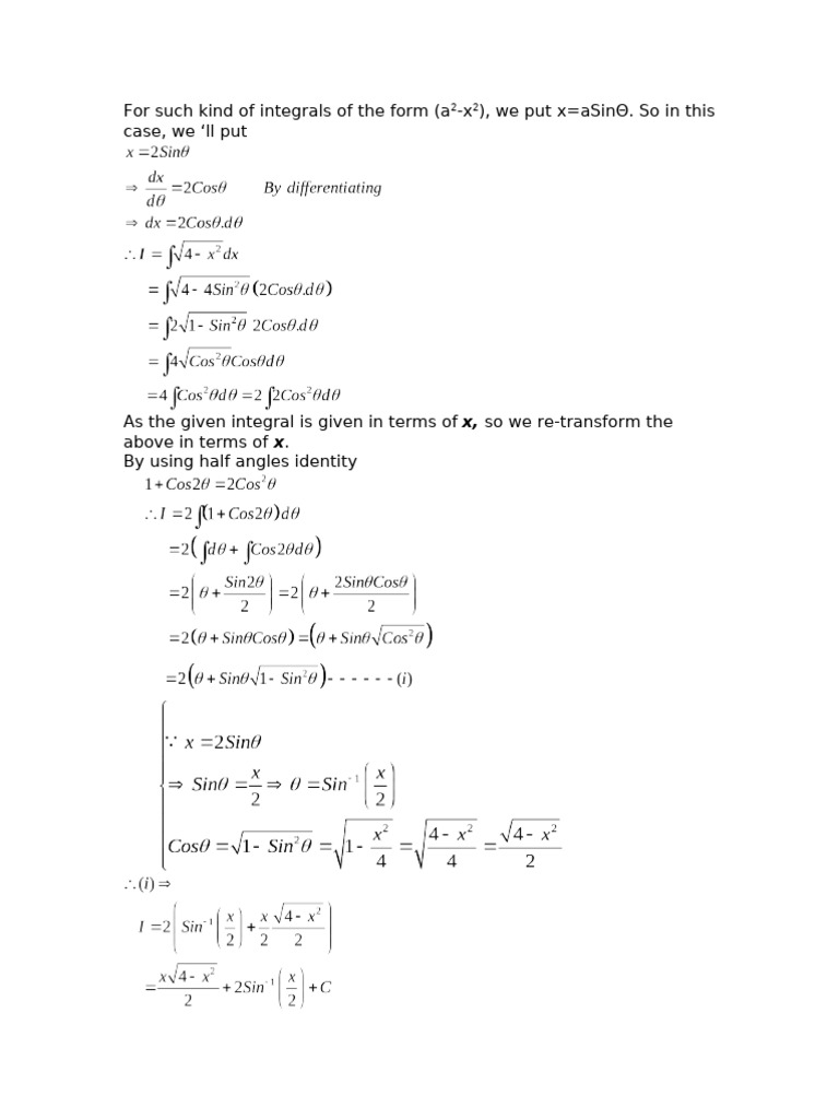 Definite Integral | PDF