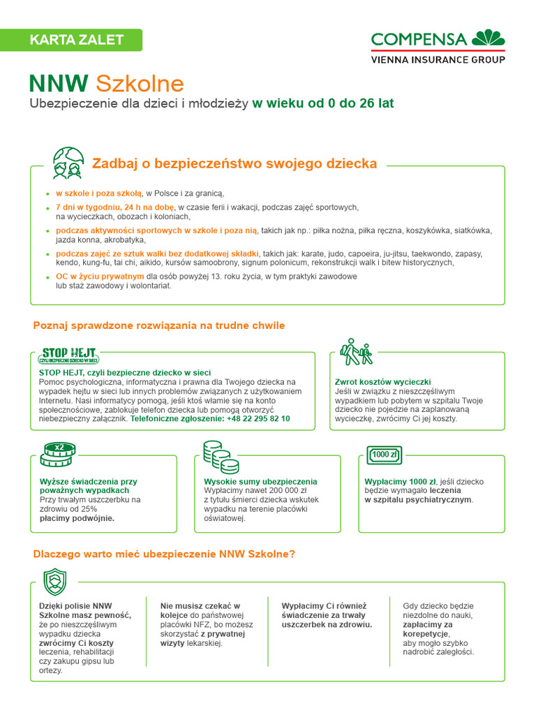 Karta Zalet Nnw-Szkolne A4 2024 | PDF