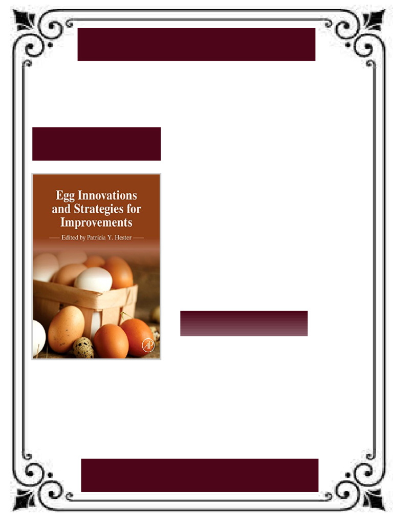Egg innovations and strategies for improvements 1st Edition Patricia Y ...