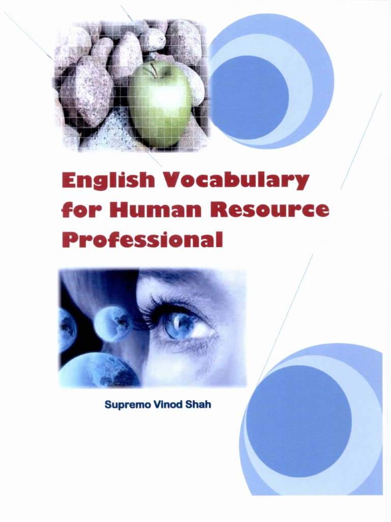 English Vocabulary For HR Professionals | PDF | Idiom | Human Resource ...