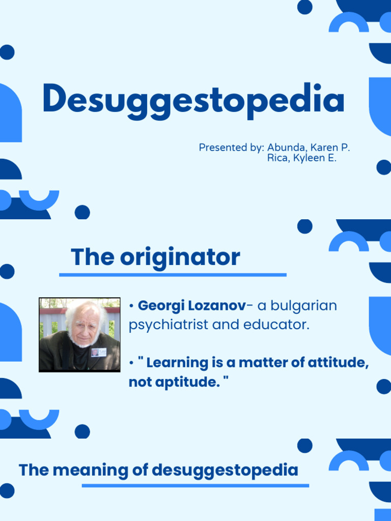 Dessugestopedia | PDF | Learning | Second Language