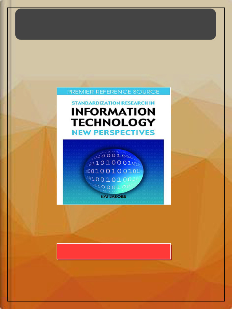 Standardization Research in Information Technology New Perspectives ...