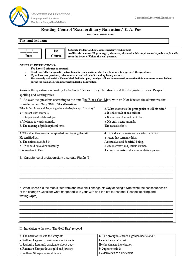 Reading Control Extraordinary Narratives | PDF