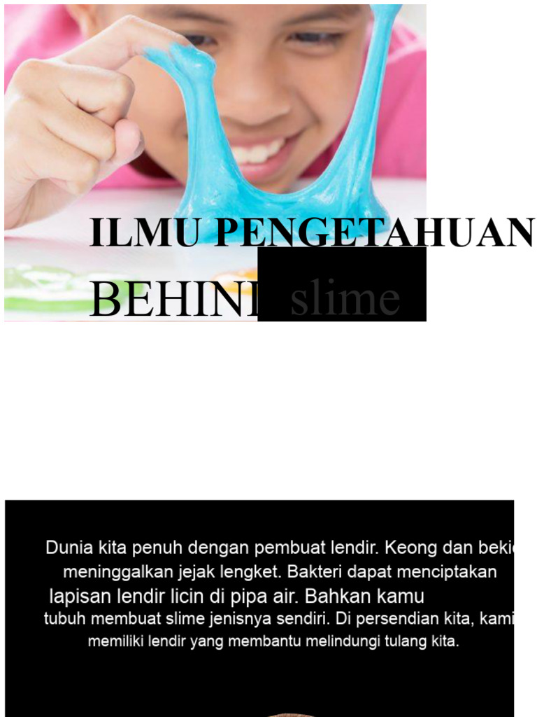 Cara Membuat Slime dari Polimer | PDF