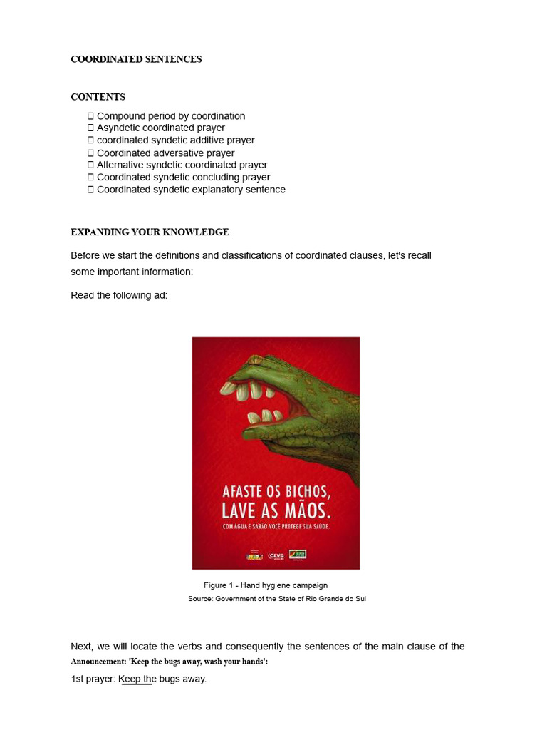 Theme 15 Coordinated Clauses | PDF | Sentence (Linguistics) | Clause
