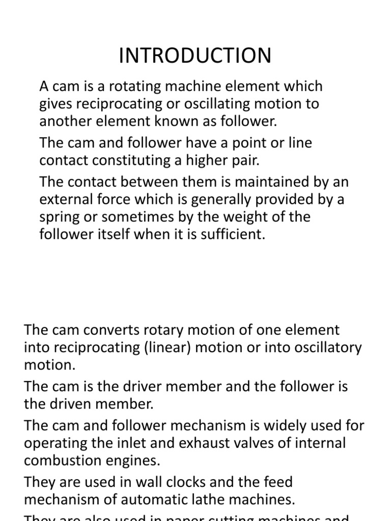 Wedge and Flat Cam Mechanisms | PDF | Machines | Applied And ...
