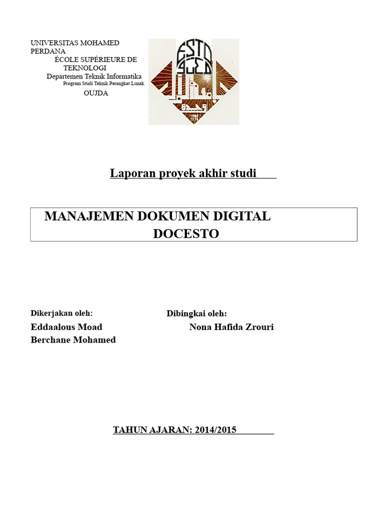 Laporan PFE (2) | PDF