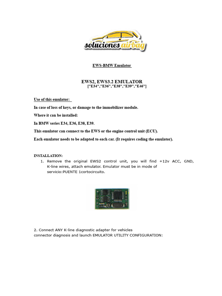 MANUAL-EWS-BMW.pdf | PDF | Bmw | Computer Engineering