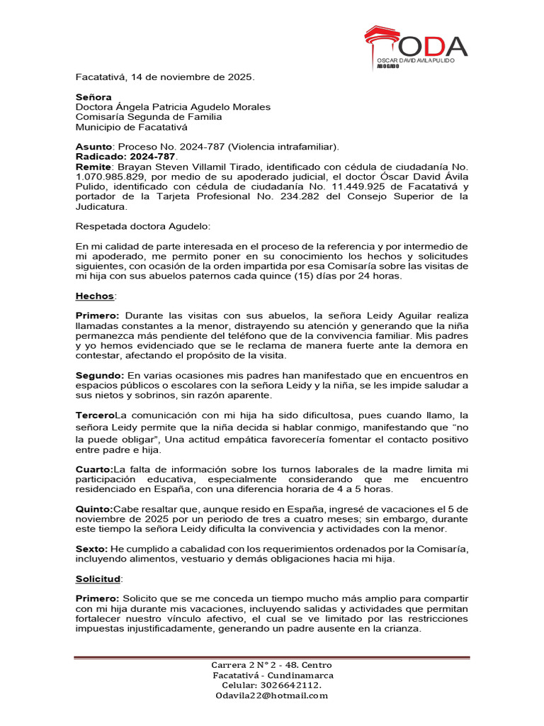 solicitud Brayan | PDF | Comportamiento | Sicología