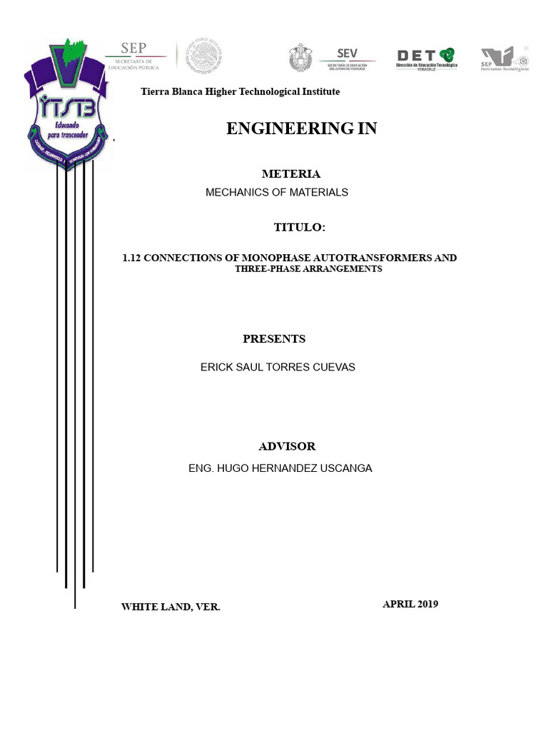 1.12 Connections of Single-Phase Auto-Transformers and Three-Phase ...