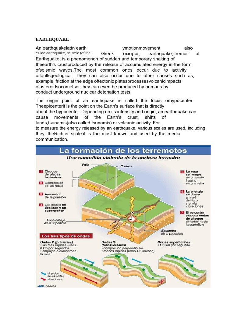 Introduction To Earthquakes | PDF | Earthquakes | Seismology