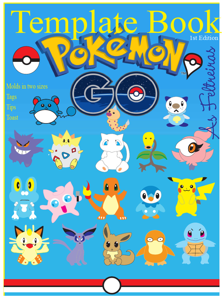 Felt Monster Molds for Crafts | PDF | Pokémon