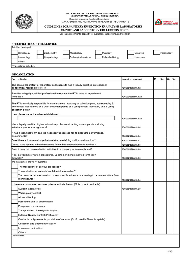 Laboratory and Collection Post Script PDF | PDF | Disinfectant ...