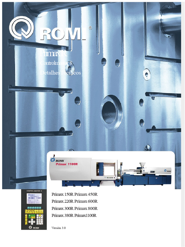 CATÁLOGO INYECTOR ROMI PRIMAX | PDF | Presión | Ingeniería mecánica