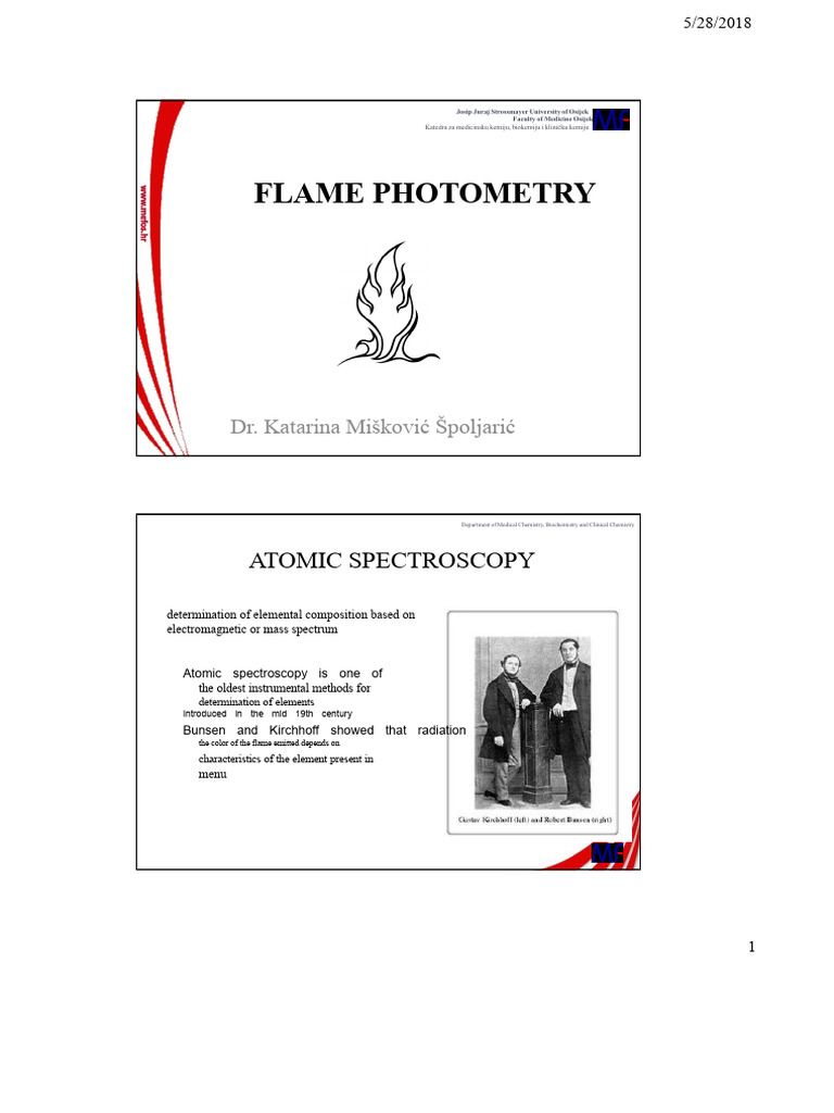 To - Flame Photometry - New | PDF | Emission Spectrum | Spectroscopy
