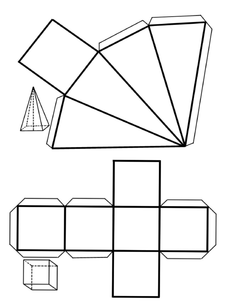 Geometric Bodies To Assemble | PDF | Vertex (Geometry) | Geometric Objects