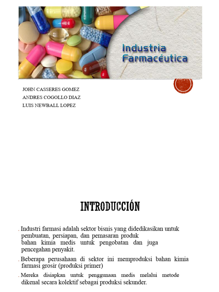 Industri Farmasi | PDF