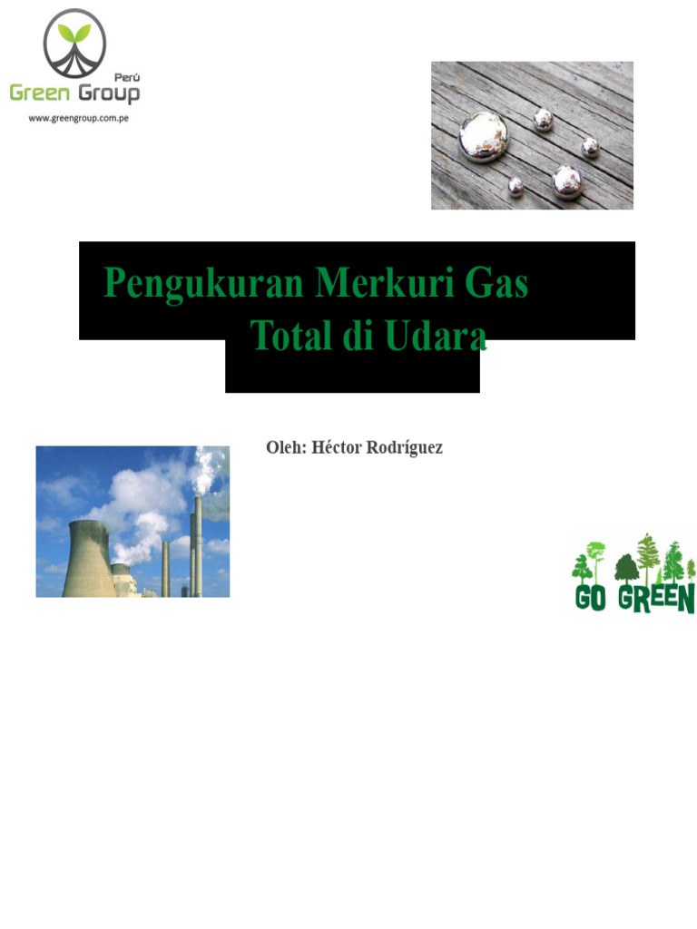 Pengukuran Merkuri Gas di Udara | PDF