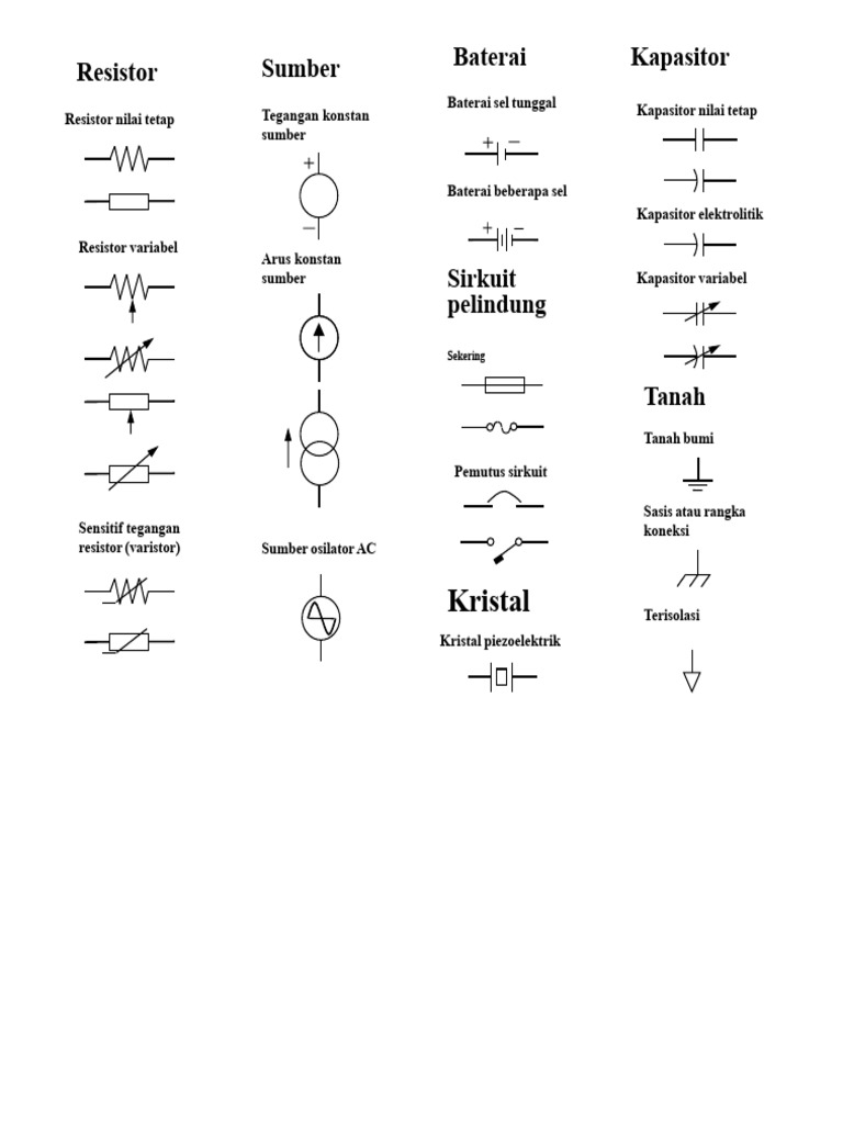 Simbol Elektronik PDF | PDF