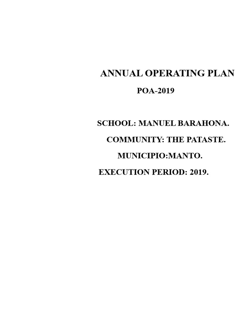 Poa Educational Center | PDF | Learning
