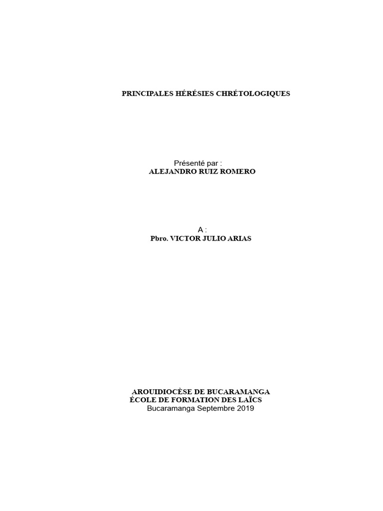 Hérésies Chrétiennes : Gnosticisme à Arianisme | PDF | Gnosticisme ...