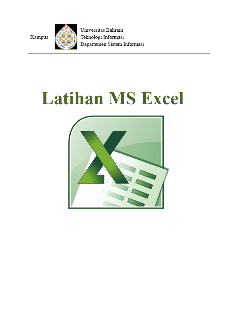 Latihan Ms Excel | PDF
