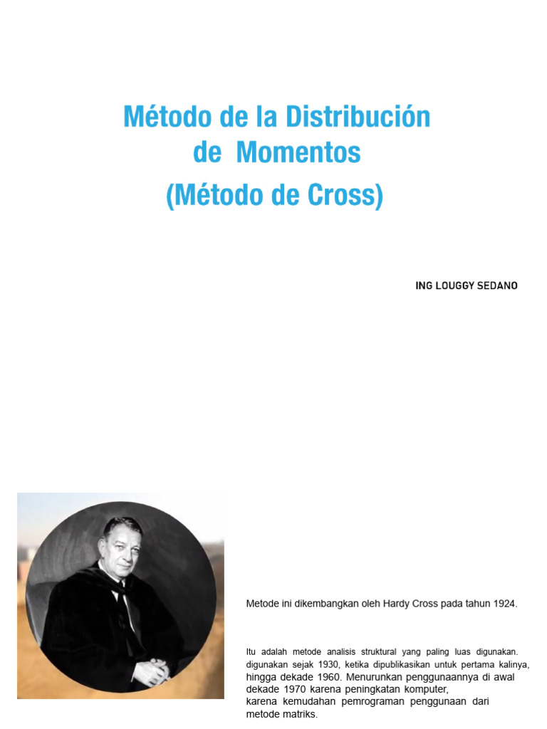 Metode Distribusi Momen - Metode Cross | PDF