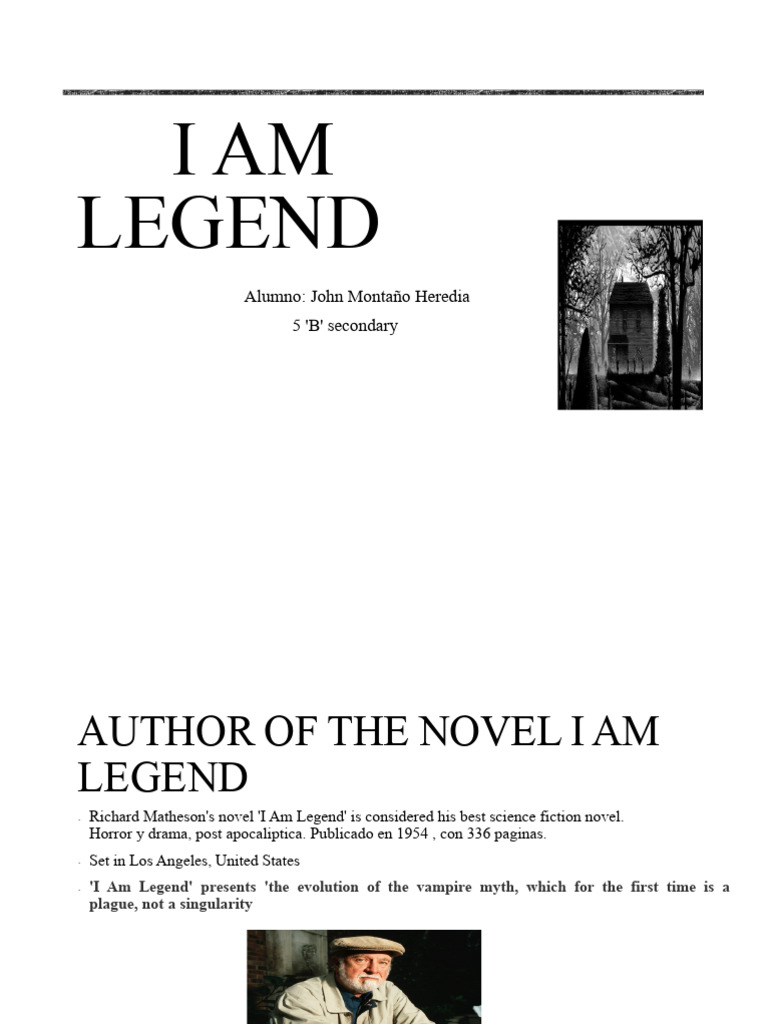 I Am Legend | PDF