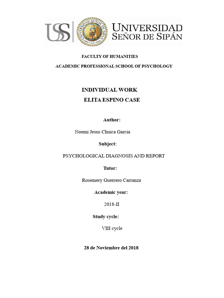 Case Report of Parricide | PDF | Antisocial Personality Disorder ...