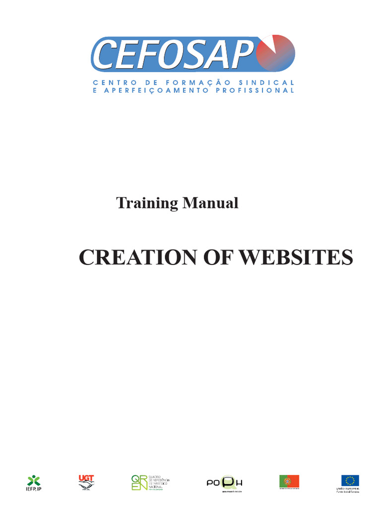 Web Site Creation Manual PDF | PDF | World Wide Web | Internet & Web