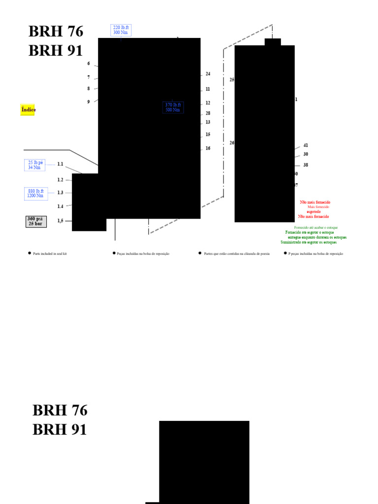 BRH 76-91 | PDF | Pistão