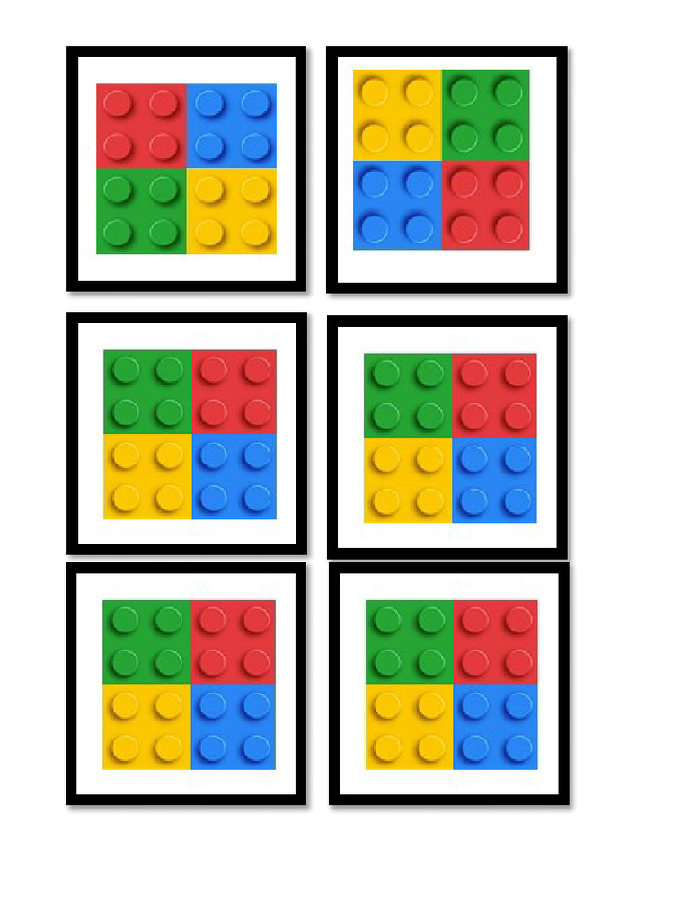Color and Shape Pattern Activities | PDF