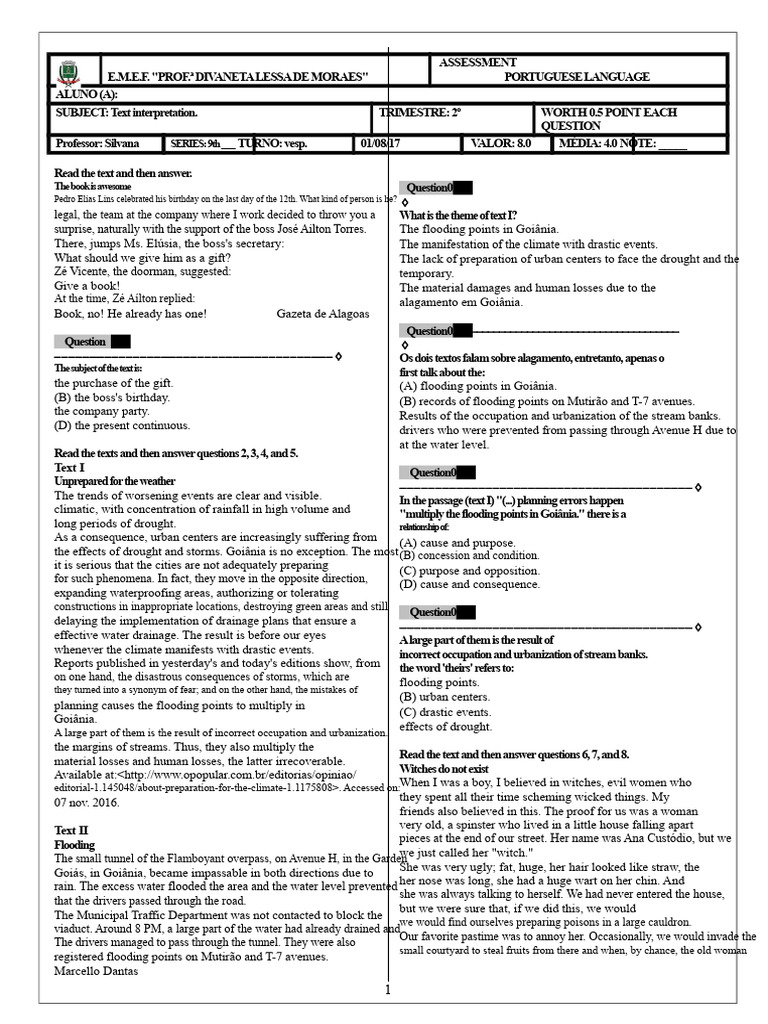 Ava Port. 9th Grade Descriptors | PDF | Earth Sciences