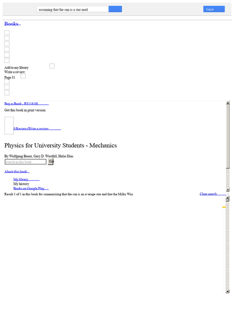 Physics For University Students Mechanics Wolfgang Bauer Gary D ...
