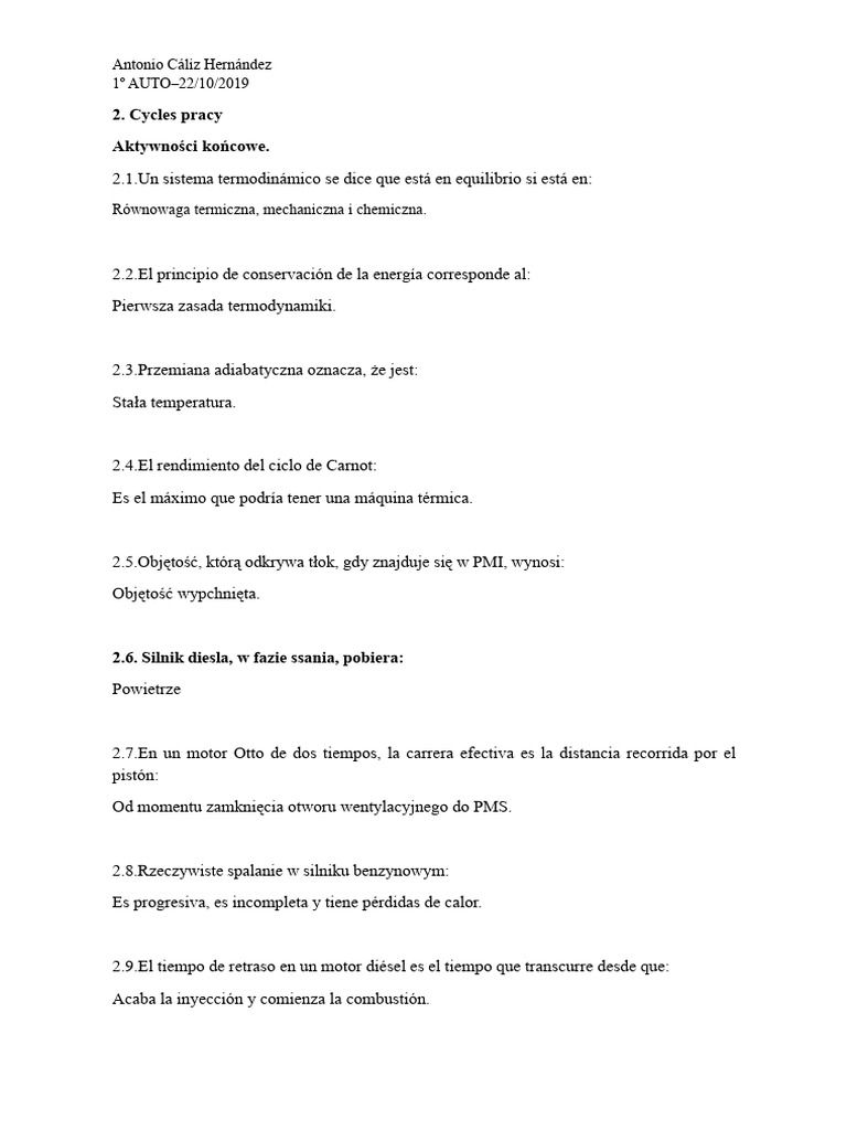 ACH Aktywności UT 2 PDF | PDF