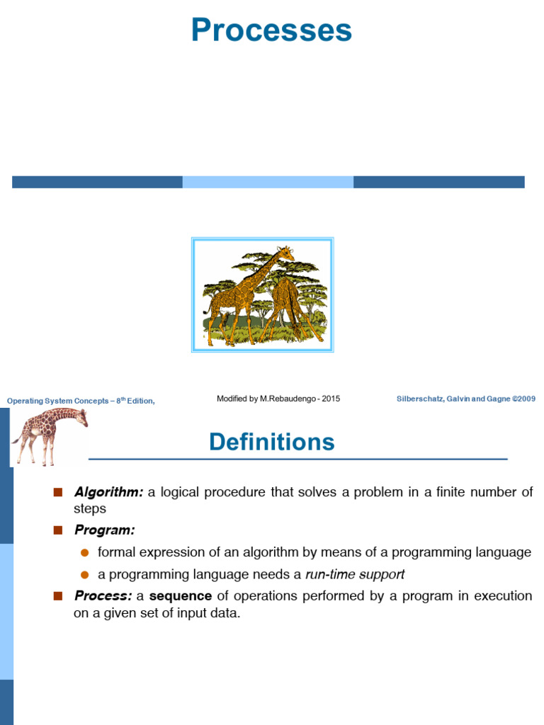 Ch03 - Processes | PDF | Process (Computing) | Operating System