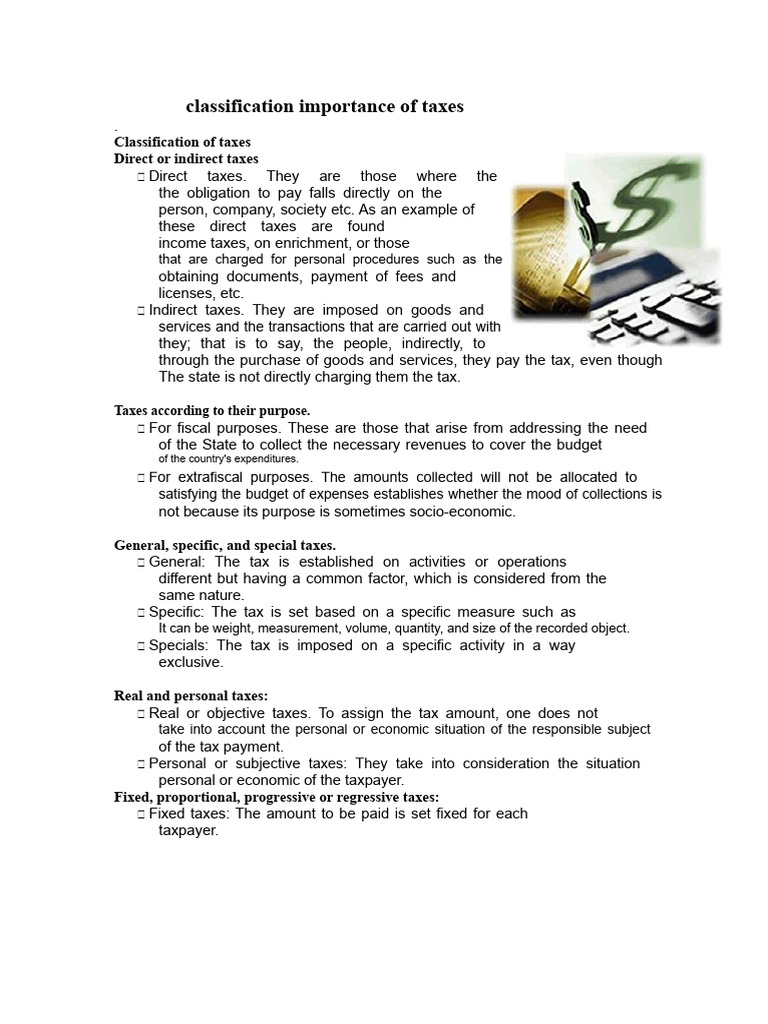 Understanding Tax Classification Types | PDF | Taxes | Expense