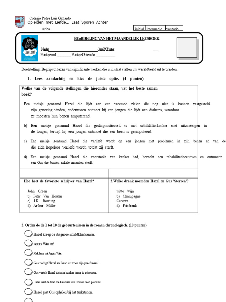 Evaluatie Onder Dezelfde Ster | PDF