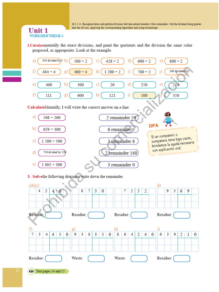 Print Mathematics | PDF | Division (Mathematics) | Elementary Mathematics