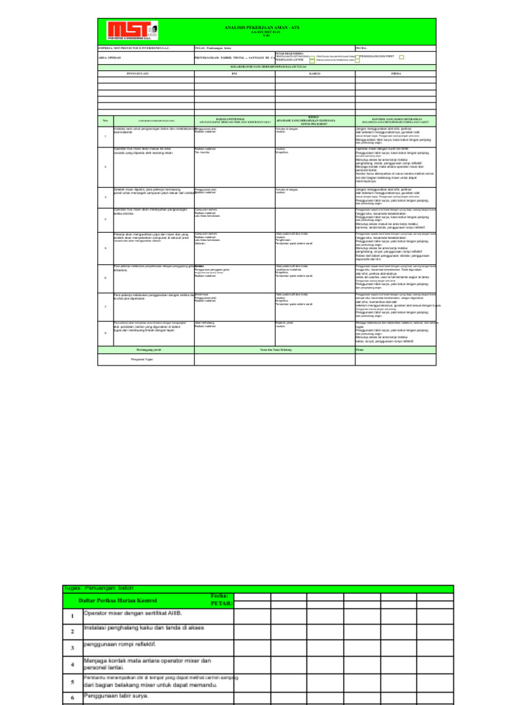 4. ATS Pengosongan Beton | PDF