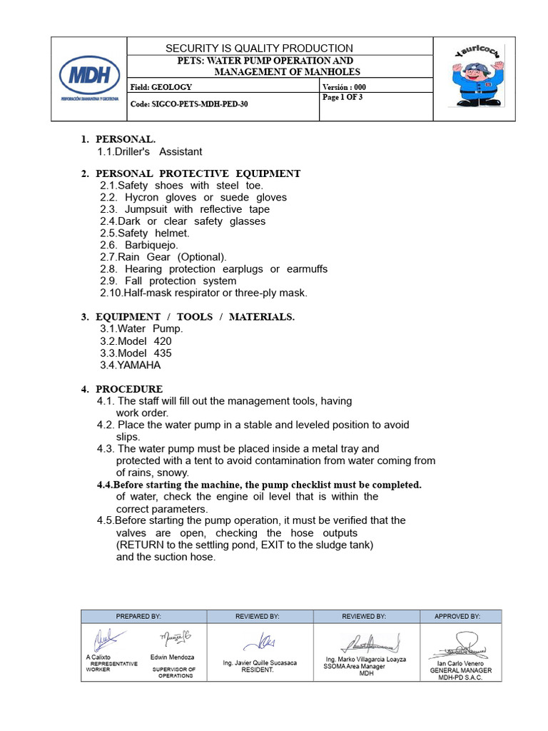 Pets 10 - Water Pump Operations and Hose Management | PDF | Pump ...