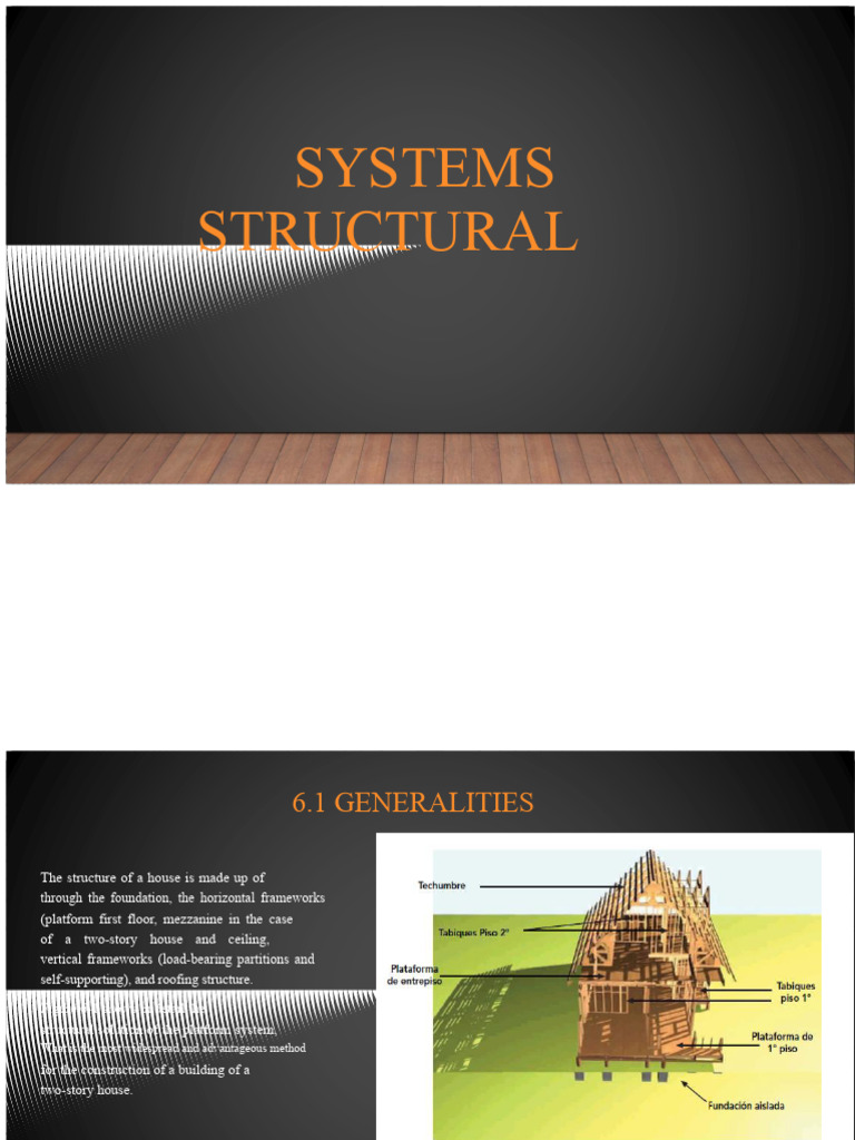 Structural Systems Wood | PDF | Foundation (Engineering) | Screw