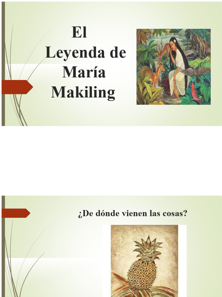 La Leyenda de María Makiling | PDF