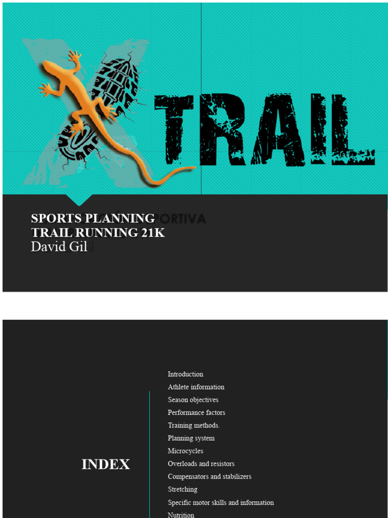 Individual Trail Running Sports Planning | PDF | Aerobic Exercise ...