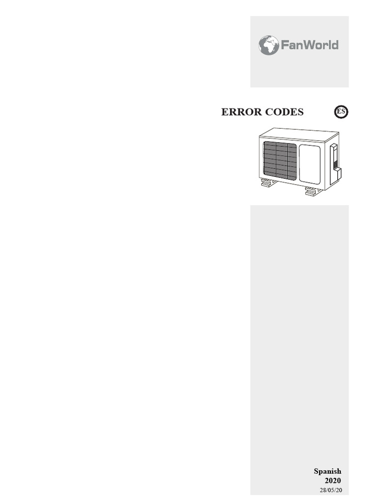 Error Codes - Fanworld - Es - All | PDF | Computing