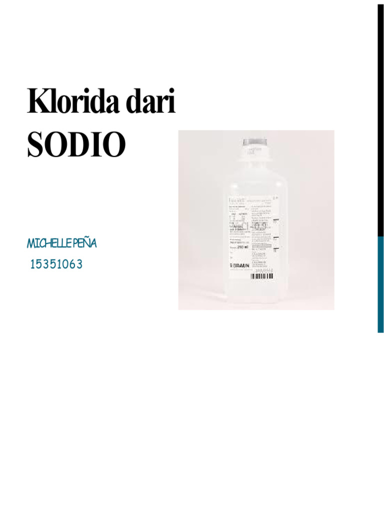 Klorida Natrium untuk Hewan Peliharaan | PDF