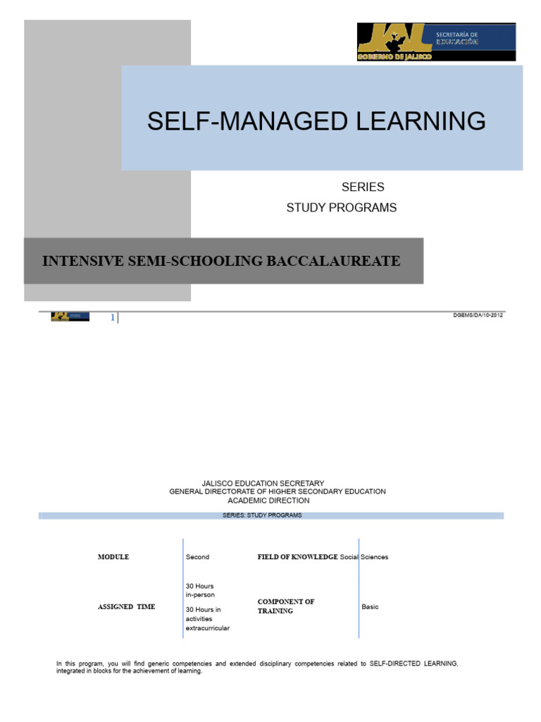 self-directed_learning.pdf | PDF | Learning | Motivation