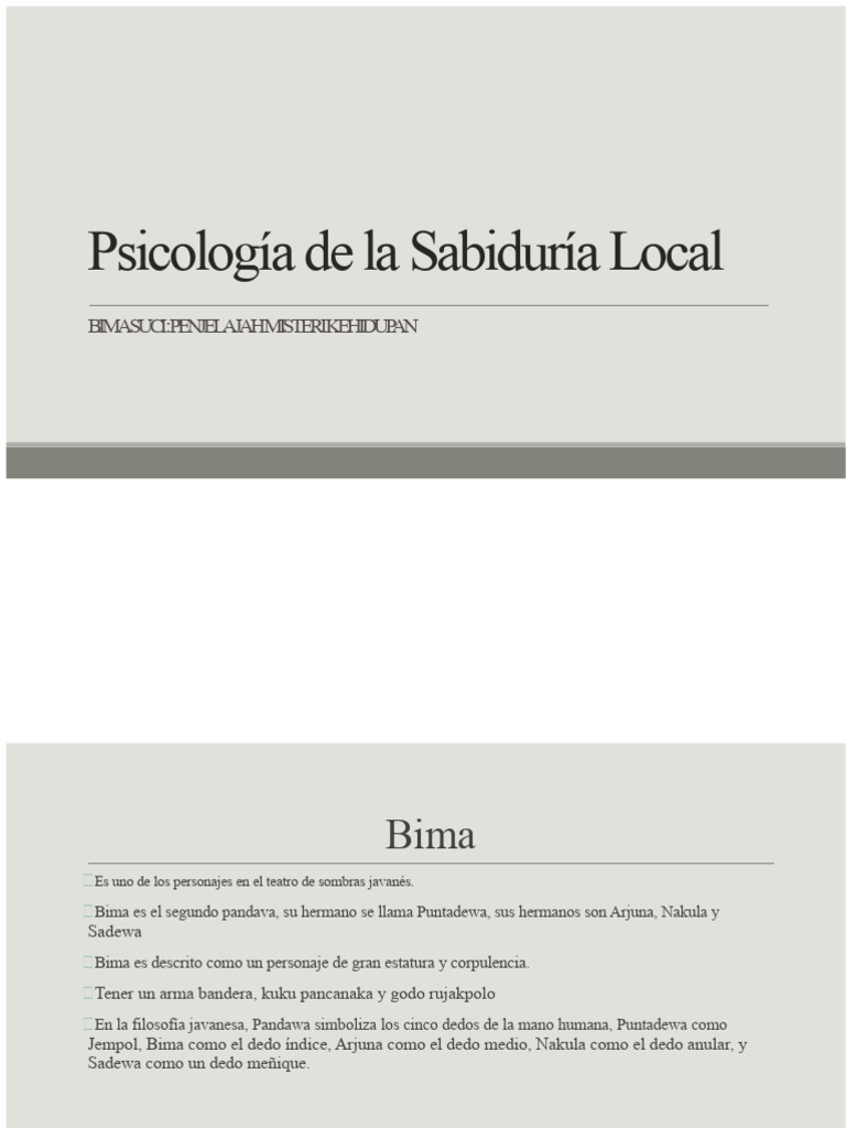 Bima Suci | PDF