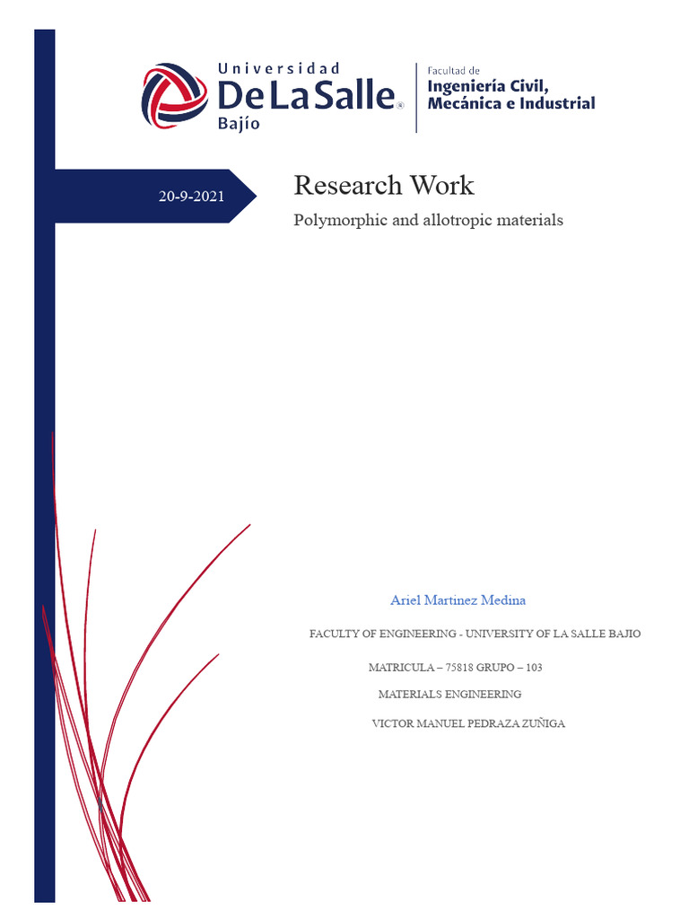 Polymorphism and Allotropy in Materials | PDF | Oxide | Crystal